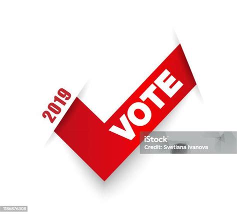 投票符號向量設計範本選舉圖示向量圖形及更多2019圖片 2019 剔號 剪裁圖 Istock