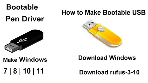 How To Bootable Usb Windows 7 8 10 11 How To Create Bootable