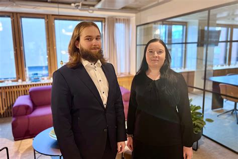 Juristi Sanna Rantala Ja Ekonomisti Tom Henrik Sirviö Aloittivat Sttk Ssa Sttk