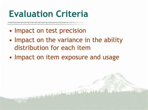 PPT A Comparison Of Progressive Item Selection Procedures For