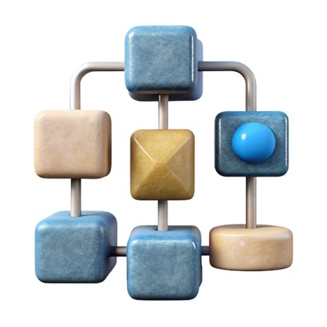 Serene Abstract Quantum Machine Learning Algorithm Flowchart Cutout