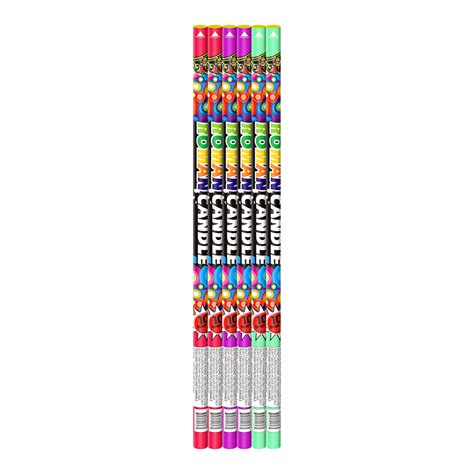 10 Ball Roman Candle 10s Pyro Magic Fireworks