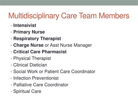 Ppt Building The Multidisciplinary Team Powerpoint Presentation Free