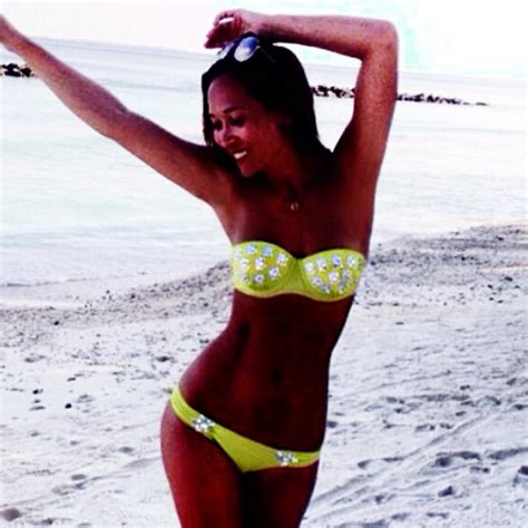 Lime Green Myleene Klass Bikini With Embellishment Depop