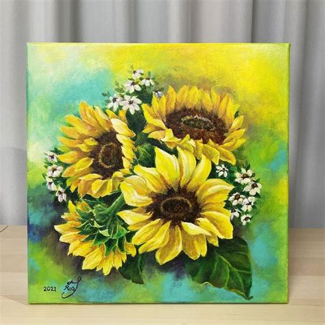 갤러리로아 Gallery Roas Instagram Profile Post “sunflower 해바라기 해바라기 그림