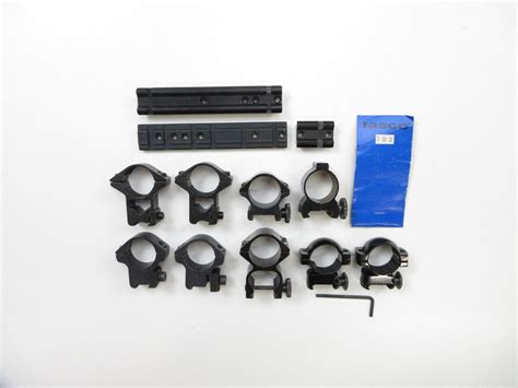 Assorted Scope Rings And Bases Lot