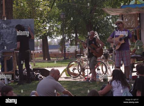 A Photograph Documenting A Gathering On A Saturday Event Possibly Of A