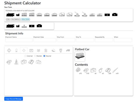 GitHub Nado Codes Web ASPCoreMVC FoxholeTrainLogisticsCalculator Fully Interactive Train