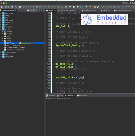 Getting Started With STM32H5 ARM Cortex M33 SPI In TX With DMA