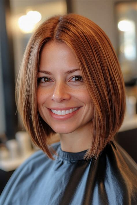 24 Chic Straight Bob Haircuts 2025 Creativebooster