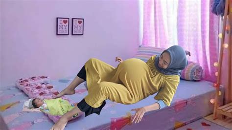 KAGET TIBA2 HAMIL BESAR IBU HAMIL MELAHIRKAN BAYI CANTIK - YouTube