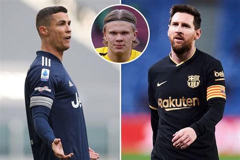 Erling Haaland Dismisses Lionel Messi And Cristiano Ronaldo Comparisons