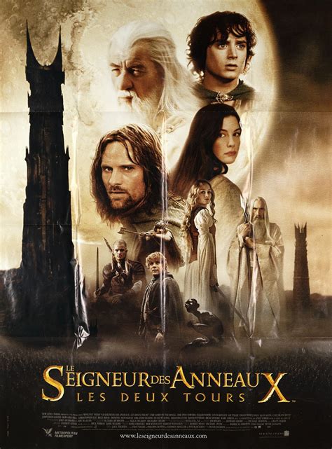 Vintage Poster Le Seigneur Des Anneaux Les Deux Tours Galerie 1 2 3