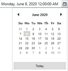 DateTime Formatting In WPF DateTimePicker Control Syncfusion