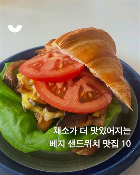 메티즌 🥪 베지 샌드위치 맛집 10 세상 모든 샌드위치를 맛보고 싶다는 원대한 꿈을 가지고 샌드위치를 먹고 기록하는 사람