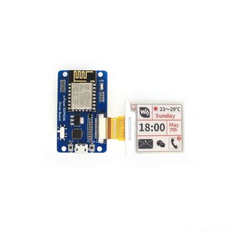 Universal E Paper Raw Panel Driver Board（esp8266 Wifi Wireless） Redeem Hardware Products Diy