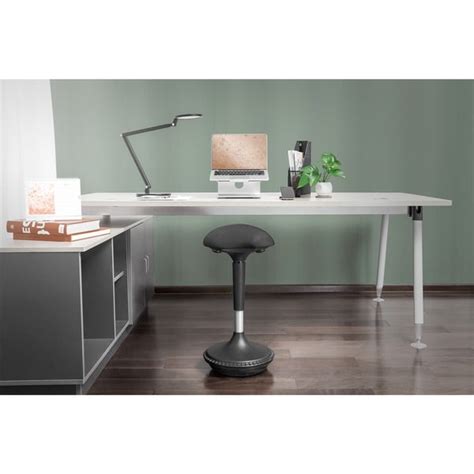 Digitus Ergonomischer Büro Hocker Stehhilfe DA 90422 Stuhl schwarz