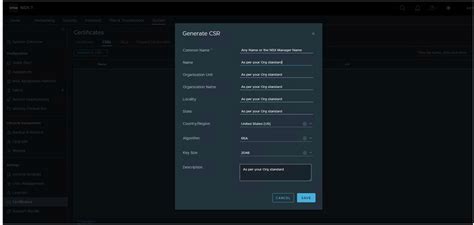 Replacing Nsx T Certificate With Custom Certificate