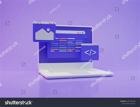 Software Coding Laptop Images Stock Photos Vectors Shutterstock