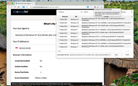 User Agent Switcher And Manager Get This Extension For 🦊 Firefox En Us