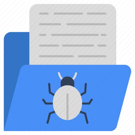 Infected Folder Folder Virus Document Virus Infected Document Infected Archive Icon