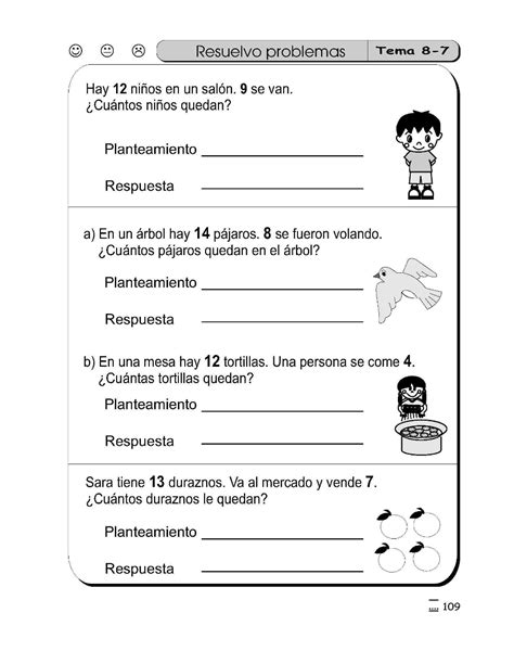 Problemas Suma Y Resta Primer Grado