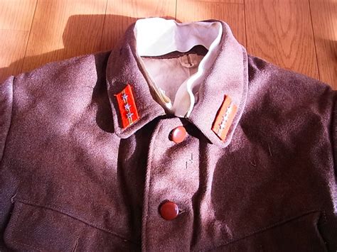 Yahooオークション 超貴重 希少 大日本帝国陸軍 旧日本軍 軍服上下