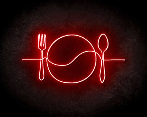 Led Neon Sign Cutlery The Neon Company Powerleds Neon Signs