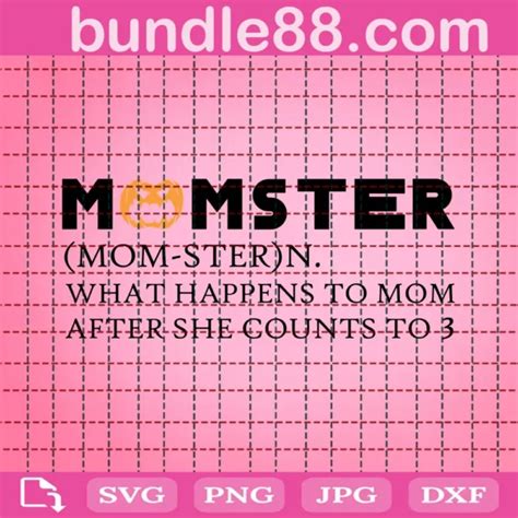Momster Definition Svg Svg Png Dxf Eps Designs Download April 2025