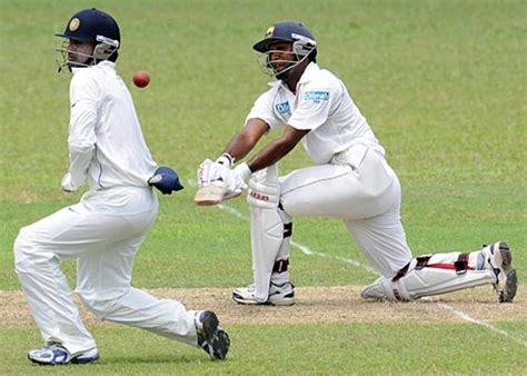 Chamara Silva Slog Sweeps During His Half Century