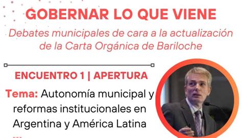 El Cietes Debate La Reforma De La Carta Orgánica Con Un Experto En