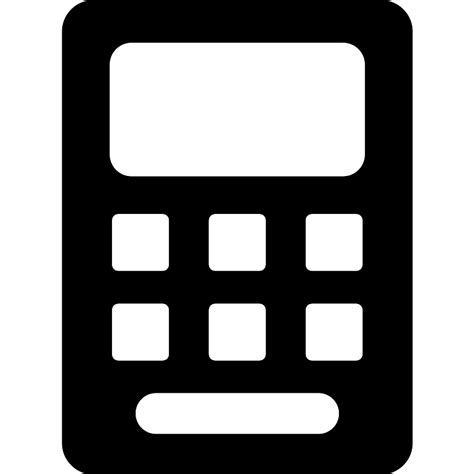 Calculator Vector Svg Icon Svg Repo