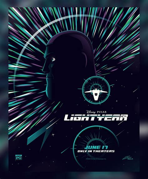 Disney Pixar Lightyear Poster Art Pixar Lightyears Disney Pixar