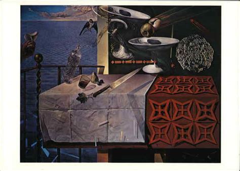 Nature Morte Vivante Salvador Dali Museum St Petersburg FL Modern Postcard