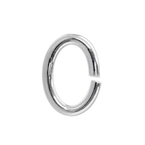 Sterling Silver Oval Jump Ring Goldsmith And Jewellery Supplies