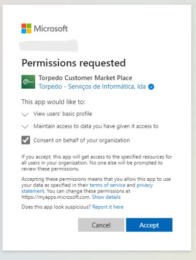 Permissions And Privacy For Torpedo SPO Products