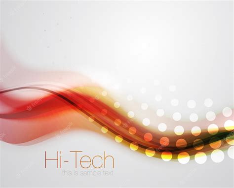 Premium Vector Abstract Wave Line Background