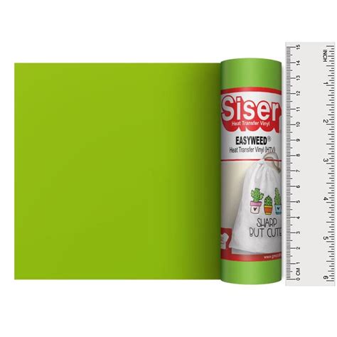 Siser Easyweed Ps Film Apple Green 140mm X 500mm Gm Crafts