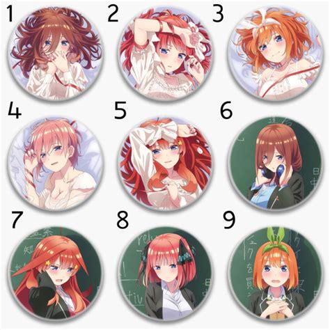 Huy Hi U Nakano Miku Ichika Nakano Yotsuba Nakano Nino Nakano Itsuki Nakano Go Toubun No