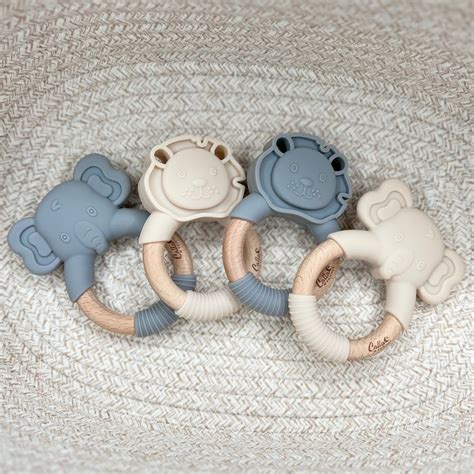 Elephant Silicone Teether Calla And Friends