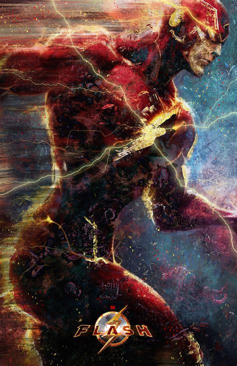 Artstation The Flash Movie Concept Poster 2