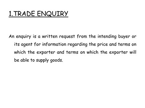 Import Export Procedures Pdf
