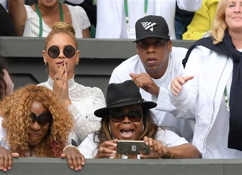 Beyoncé Didnt Notice Serena Williams Winning At Wimbledon Grazia