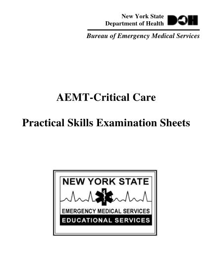 14 New York State Bureau Of Ems Free To Edit Download And Print Cocodoc