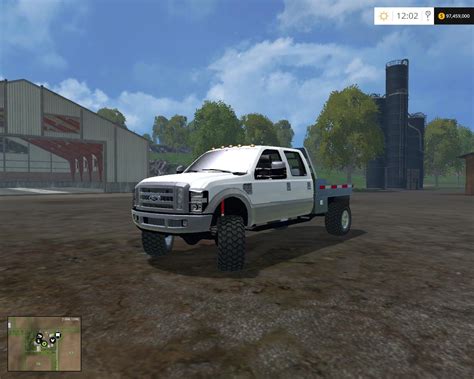Ford F 350 Flatbed V2 0 Fs 15 Fs 15 Cars Mod Download