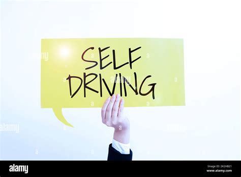 Writing Displaying Text Self Driving Business Overview Autonomous Vehicle Ability To Navigate