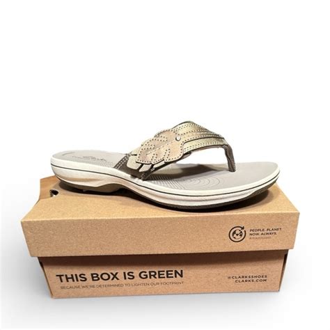 Clarks Shoes Clarks Cloudstepper Breeze Sea Sandals Nib Womens Size