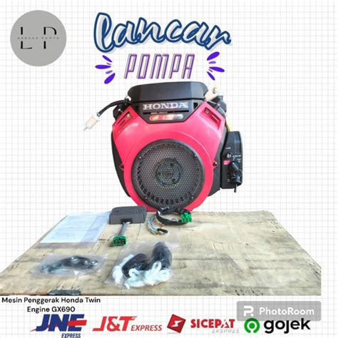 Jual Mesin Penggerak Honda Gx690 Twin Engine Engine Honda 25hp Stater
