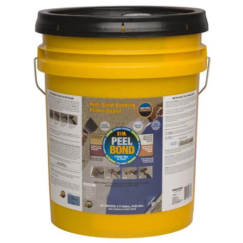 X I M 11466 Primer And Sealer Peel Bond Clear Acrylic 5 Gal Clear
