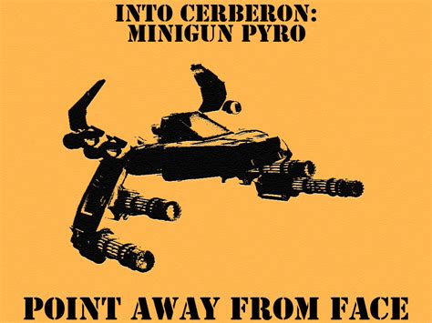 Quad Minigun Pyro Wallpaper Image Into Cerberon Mod For Doom Iii Moddb
